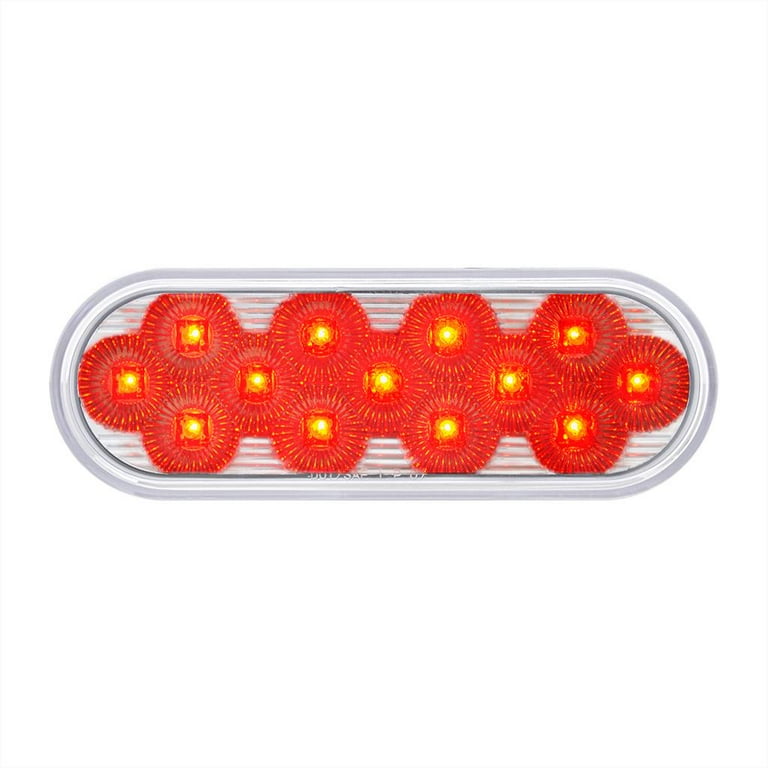 6 Oval Flashing Strobe Light 24 LED The Trailer Shoppe, 48% OFF