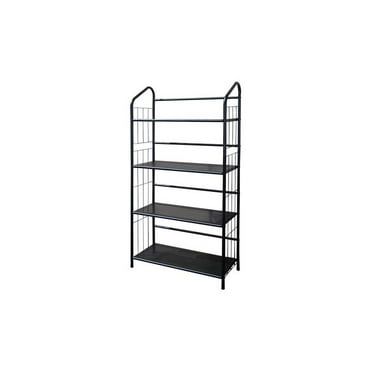 Mainstays 3-Shelf Bookcase with Adjustable Shelves, True Black Oak ...