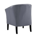 Linon Home Simon Club Chair, Multiple Colors - Walmart.com