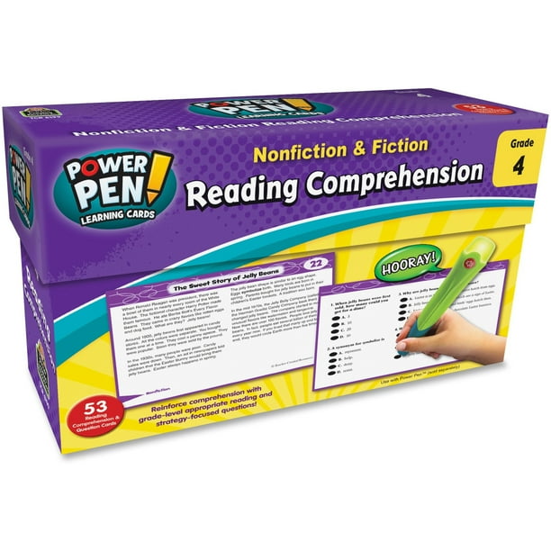 Teacher Created Resources, TCR6199, Gr 4 Power Pen Learning Cards, 1 ...