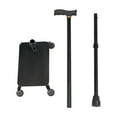 Black 2-in-1 Function Stair Climbing Assist Cane, Adjustable Walking ...