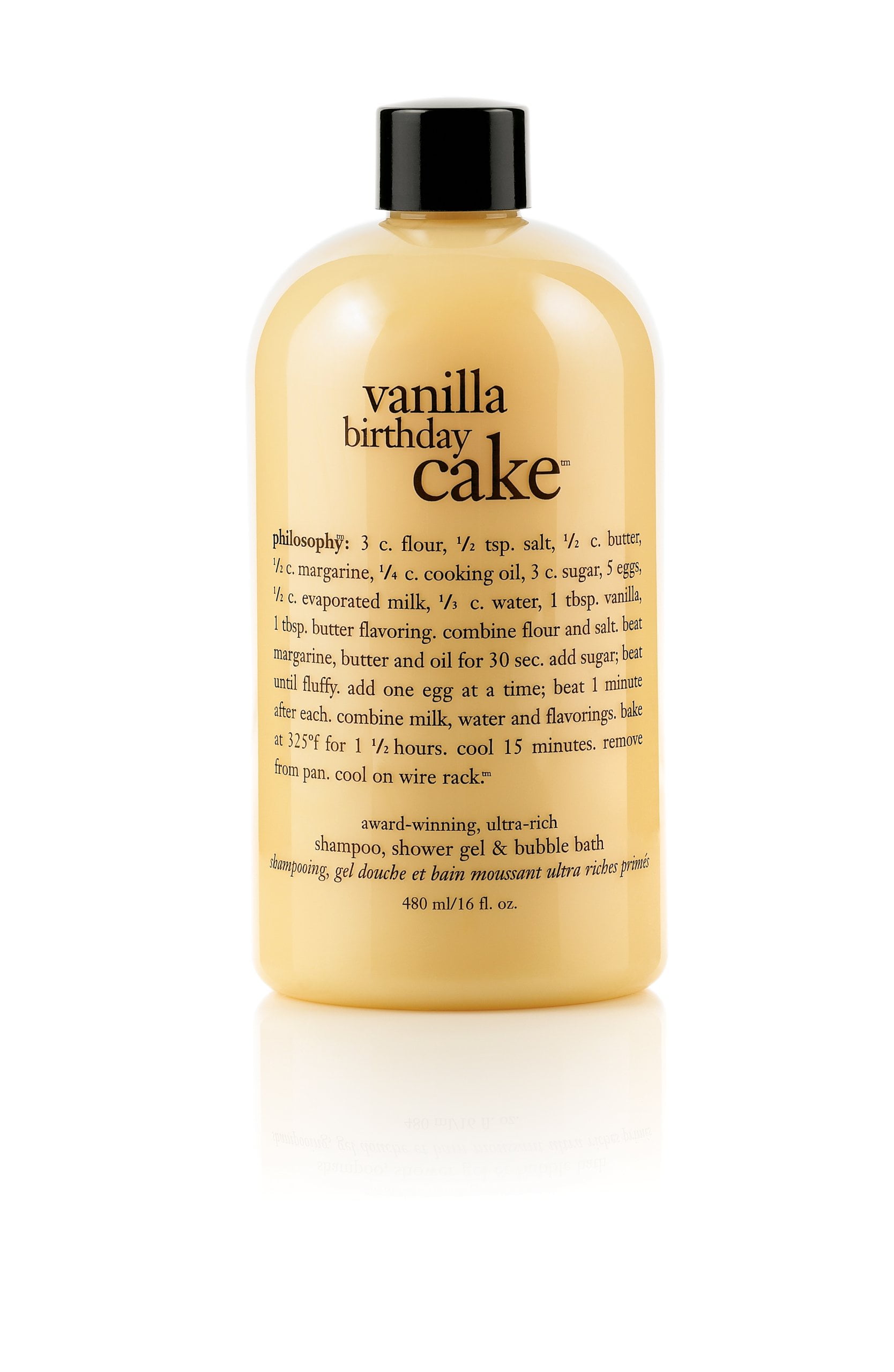 Vanilla Birthday Cake Philosophy