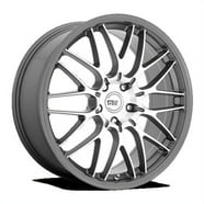 Foose 1PC Aluminum Rim F168 IMPALA 20X10.5in Matte Machined Double Dark ...