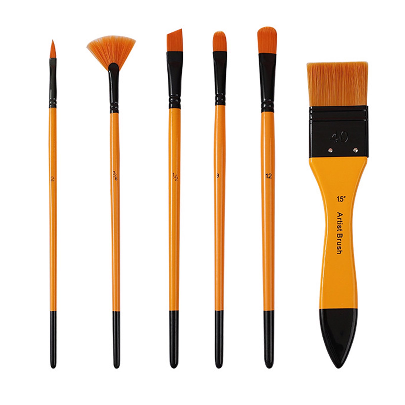 Click here for Pangjifa 6pcs Paint Brushes Set Kit Artist Paintbr... prices
