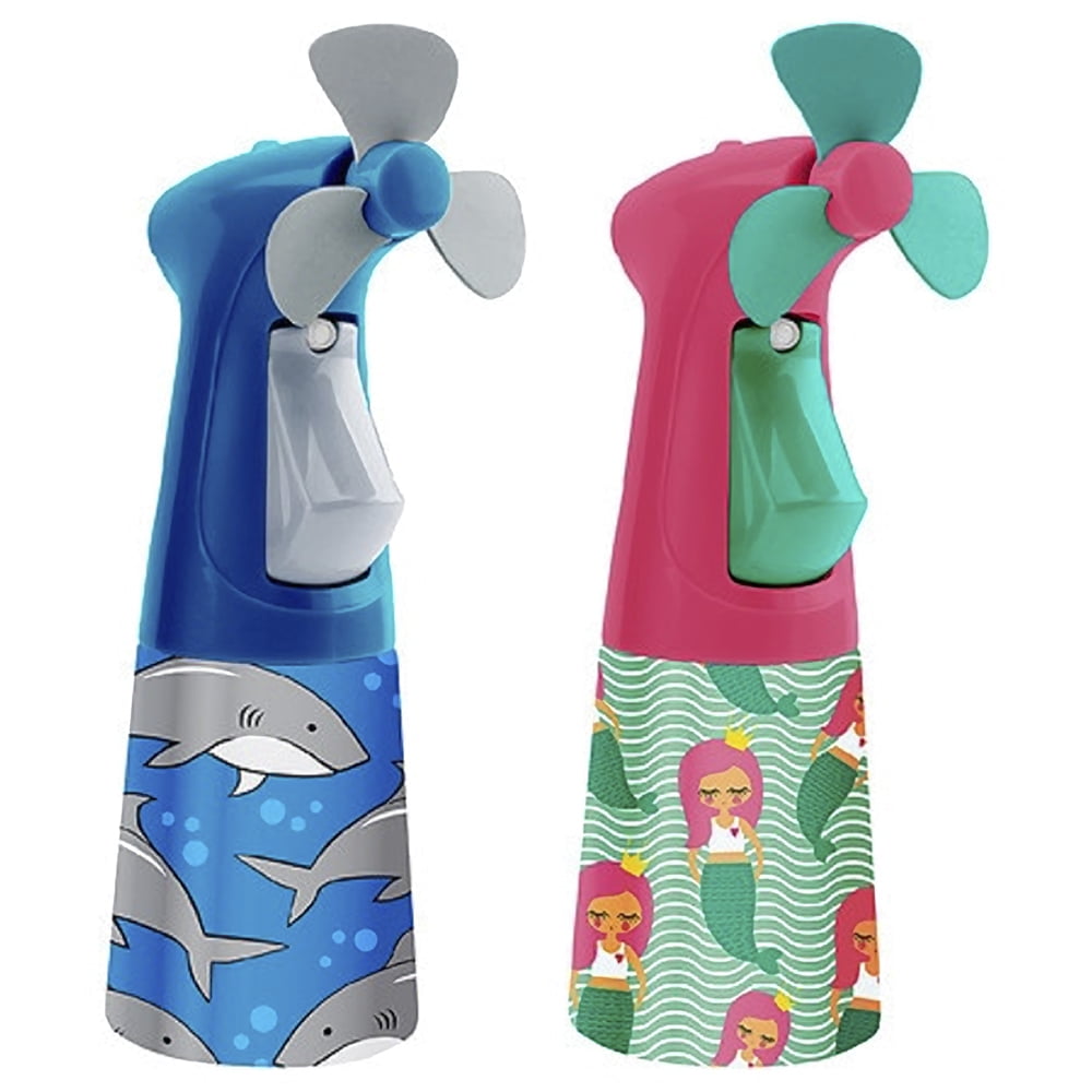 O2Cool Kids Handheld Portable Misting Fan, Comfort for Hot Summer Days ...