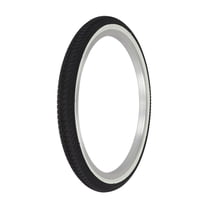 Bicycle Tire Wanda 20" x 1.75" Comp3 Thread. bike tire, Black/White ...