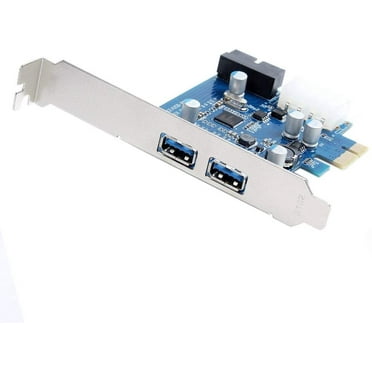 StarTech PEXUSB3S24 2 Port Pcie Usb 3.0 Card Adapter W/ Uasp - Walmart.com