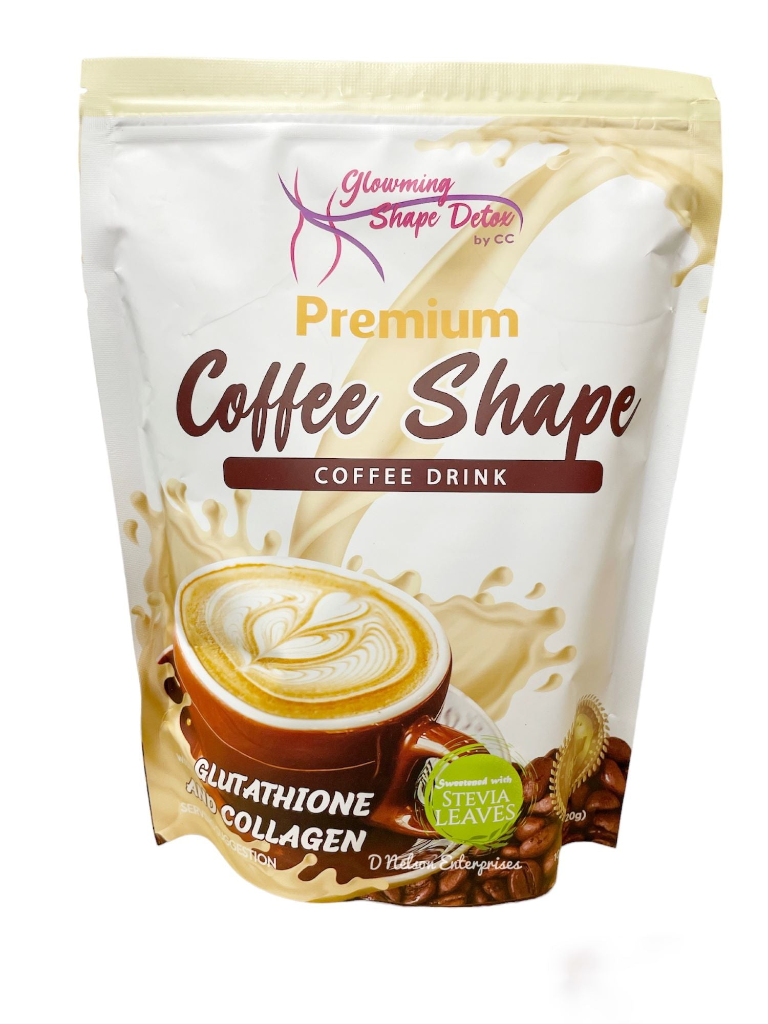 Cris Cosmetics Premium Coffee Shape Coffee Drink 10 Sachets - Walmart.com
