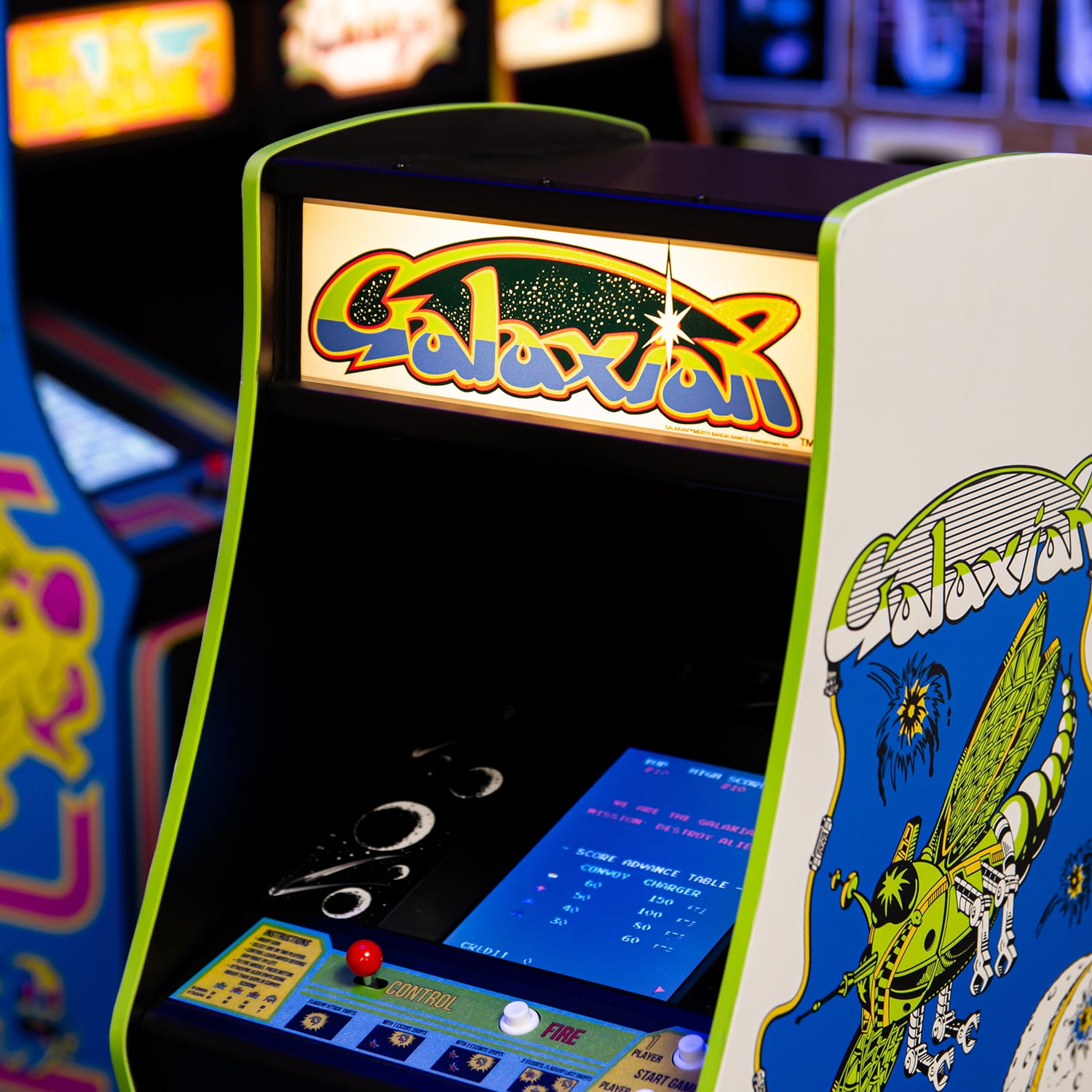 Galaxian Cabinet Monitor
