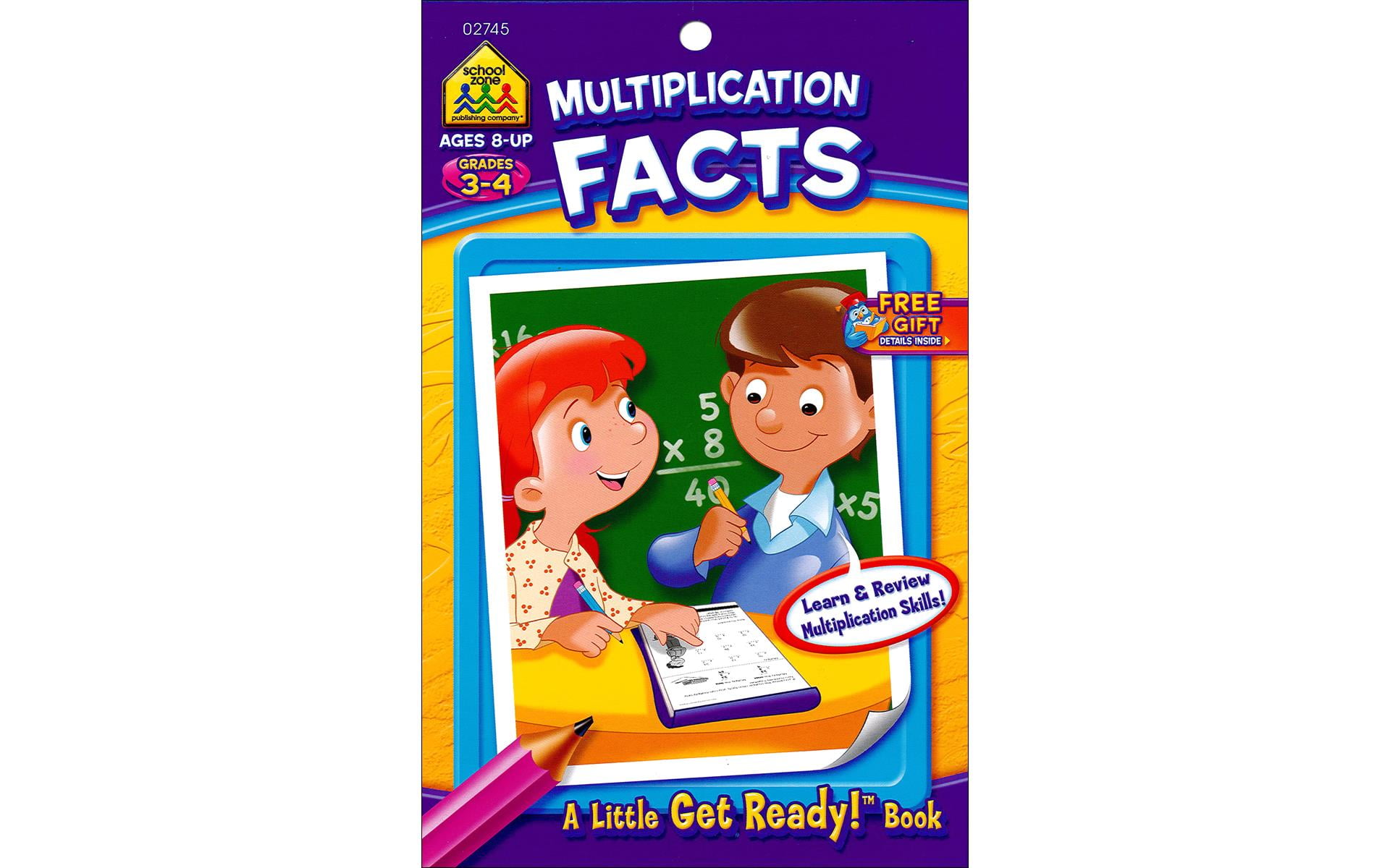 My First Little Busy Book Multiplication Facts Grades 3-4 - Walmart.com