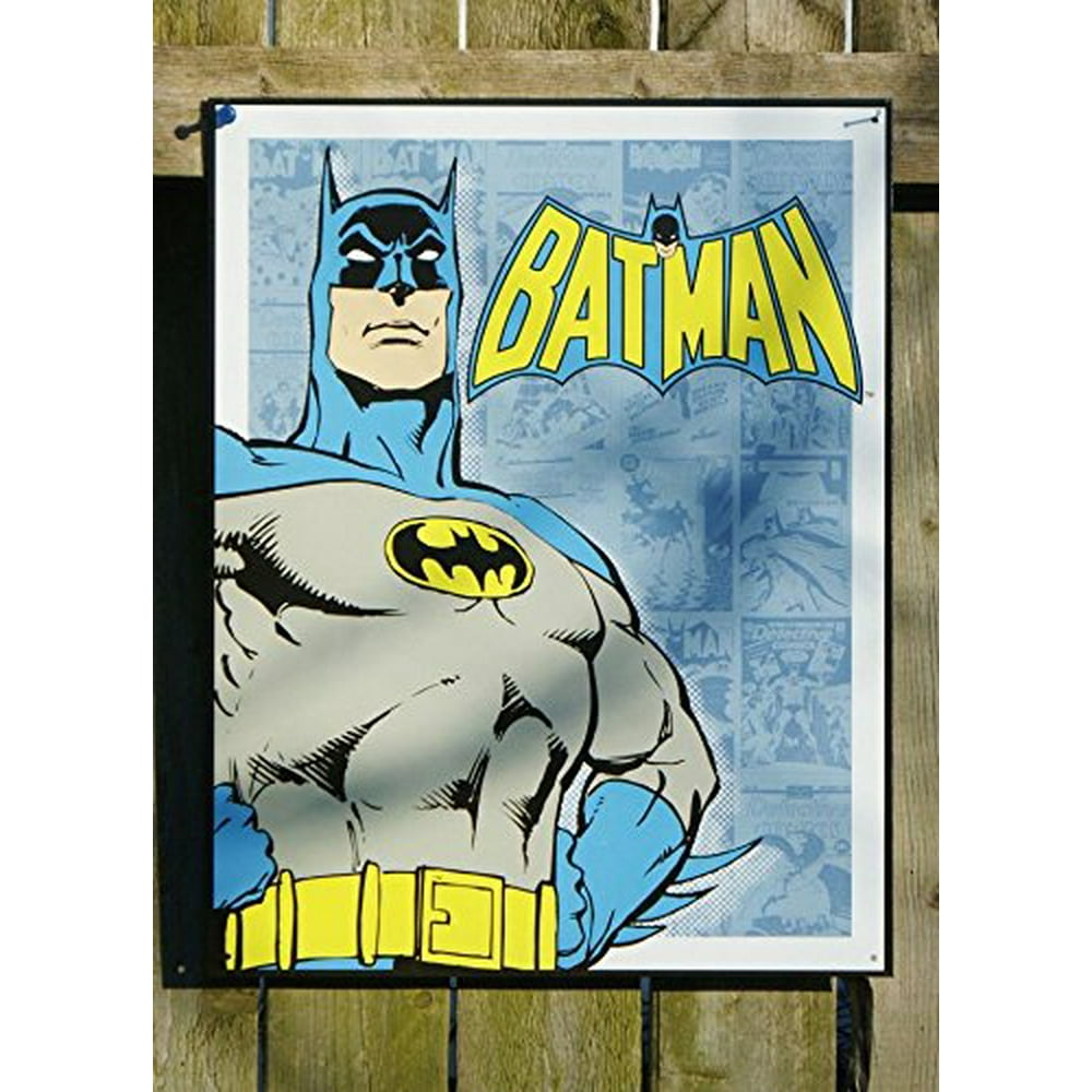 Batman Tin Sign 12 x 16in - Walmart.com - Walmart.com