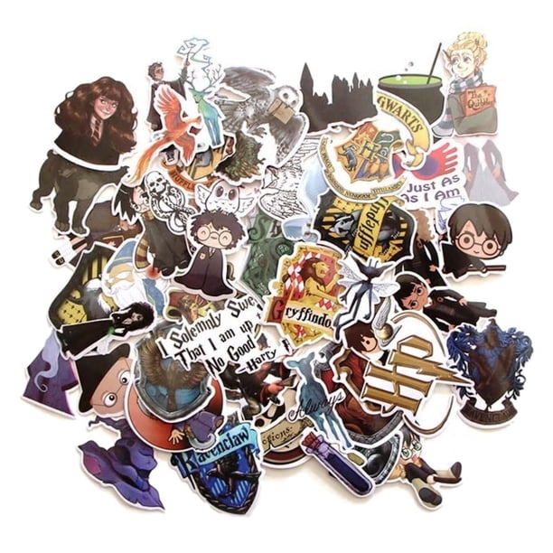 Harry Potter Themed Set of 50 Stickers Decals - Walmart.com