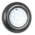 eCustomRim Trailer Tire and Rim 205/75D15 Load Range C 15 Inch White ...