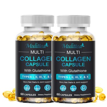 Multi Collagen Complex - Skin & Joint Health, Biotin, Hyaluronic Acid ...