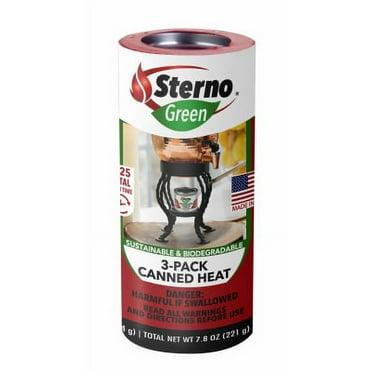 Sterno Canned Heat Gel Chafing Fuel, 7-Ounce (Pack Of 6) - Walmart.com
