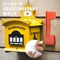 Anley Universal Mailbox Flag Kit Rust Resistant Suitable For Wood