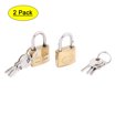 G-Force TSA-Approved 2-Pack Cast Zinc Alloy Pad Lock - Walmart.com