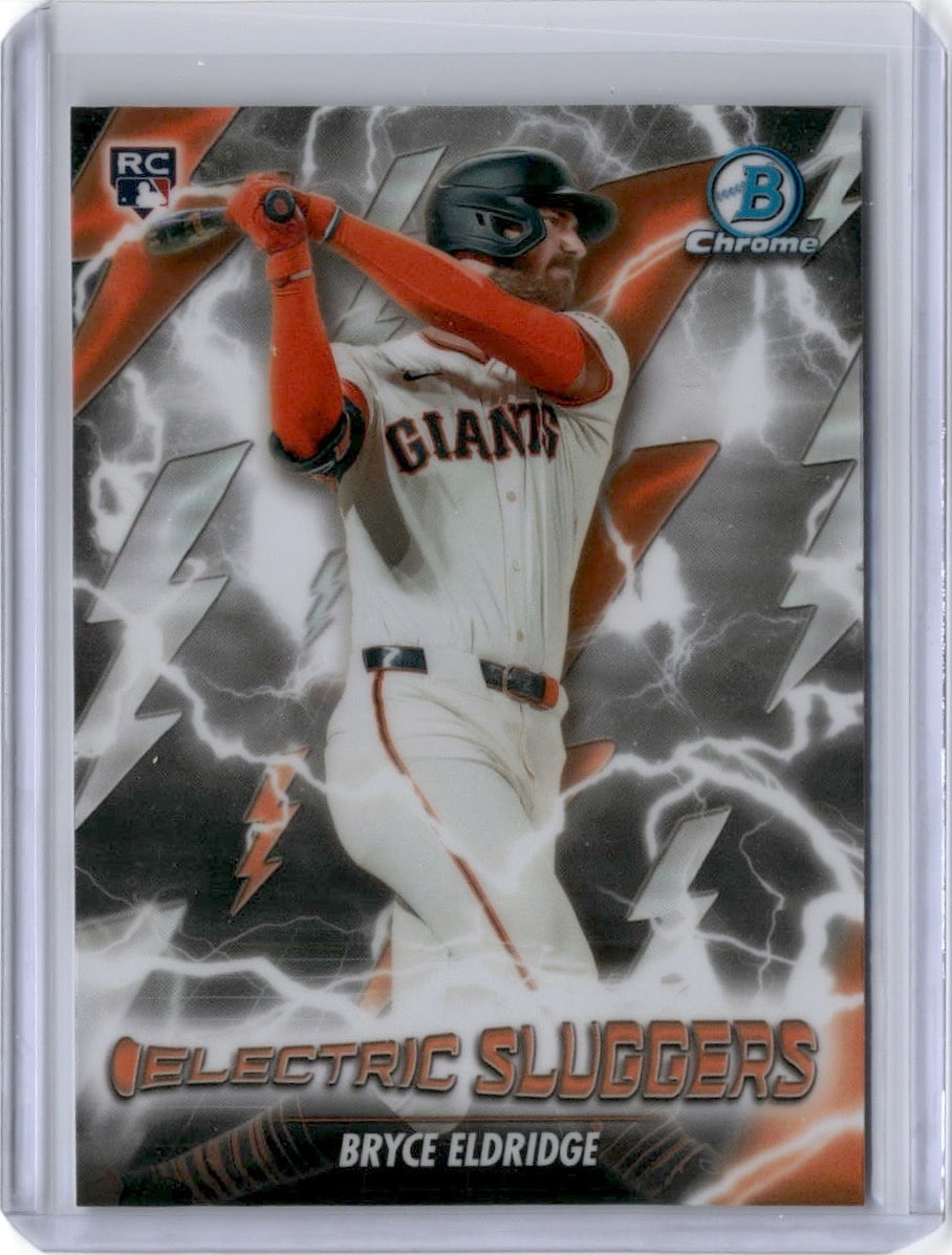 2026 Bowman Chrome Bryce Eldridge #ES-11 Electric Sluggers RC - Walmart.com
