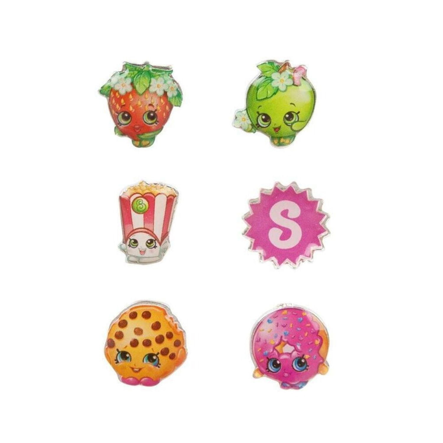 Click here for Shopkins Girls Characters Earring Set (Pack Of 6)... prices