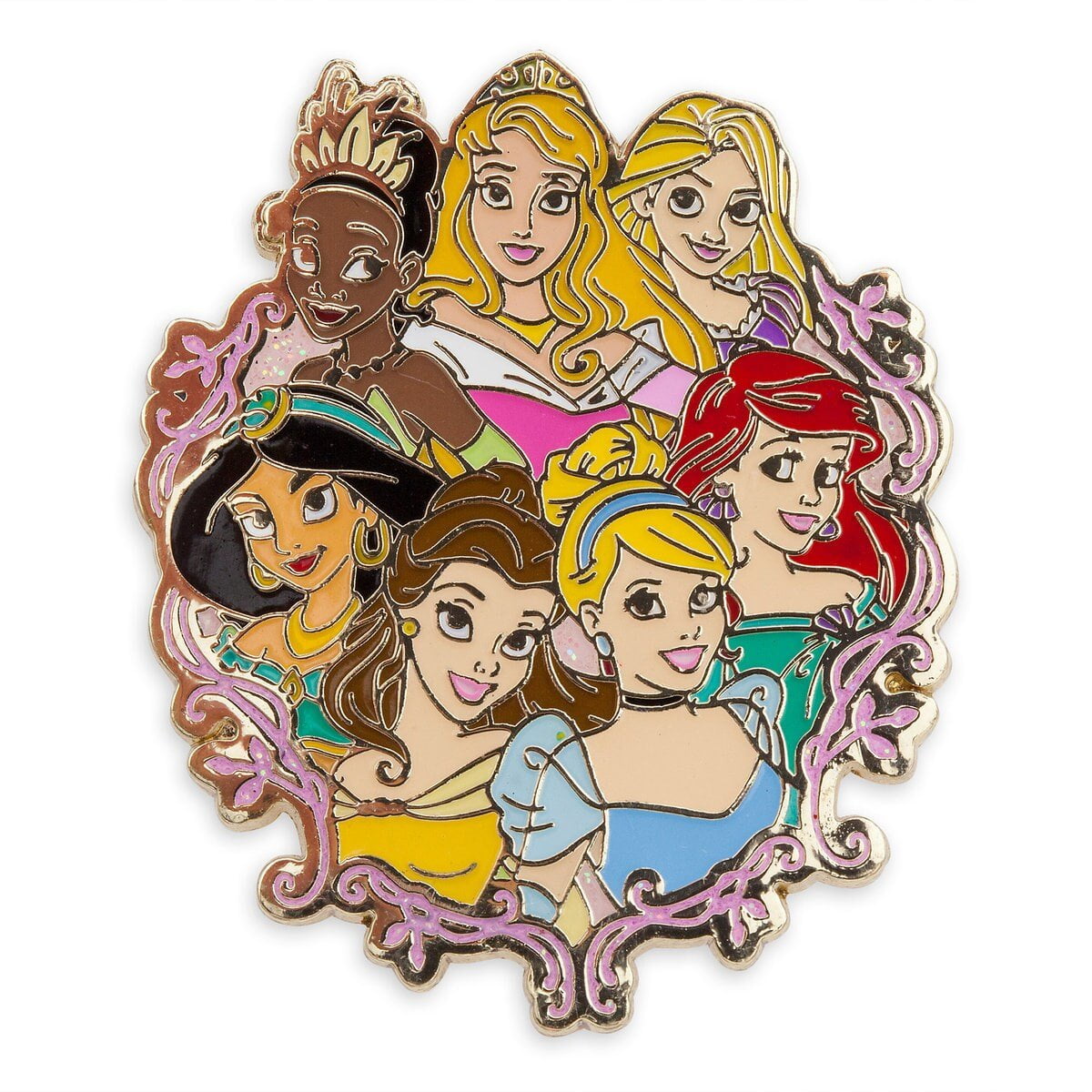 Disney Parks Princess Group Pin New with Card - Walmart.com