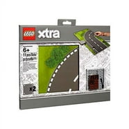 LEGO City 60237 Supplementary Curve and Crossroad Construction Toy Set ...