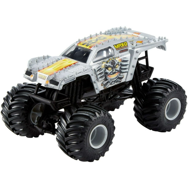 Hot Wheels Monster Jam MaxD Silver Vehicle - Walmart.com - Walmart.com