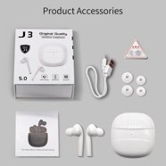 Hmdx HX-EP600BK Edge In-Ear Collar-Style Bluetooth Earbuds With ...