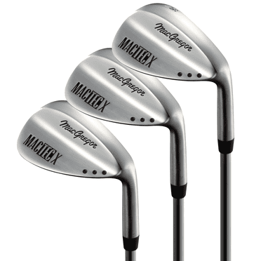 Ram Golf Pro Spin 3 Wedge Set - 52° Gap, 56° Sand, 60° Lob Clubs - Mens ...
