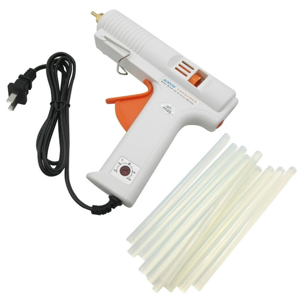 TrendBox Hot Melt Glue Gun + 10 Glue Sticks 1.1x20cm 120W Adjustable High Tempreature Melting ...