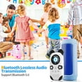 Timoom 16GB MP3 Player for Kids, Cartoon Zoo Panda, Bluetooth 5.0, FM ...