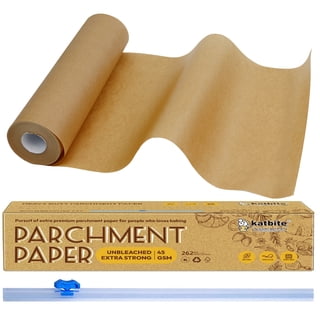 Kitchens Parchment Paper Roll, 12in x 66 ft, 65 Square Feet - Non-Stick ...