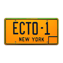 Back to the Future | DeLorean Time Machine | OUTATIME | Metal Stamped ...