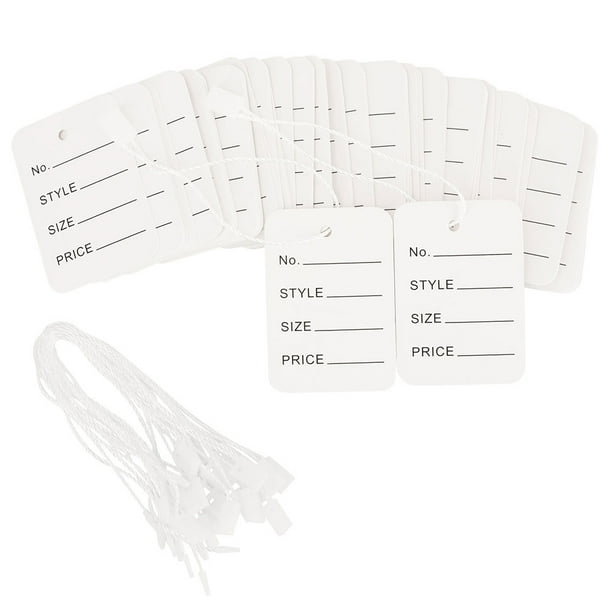 2000Pcs Price Tags,Price Labels Display Tags Marking Strung Tags ...