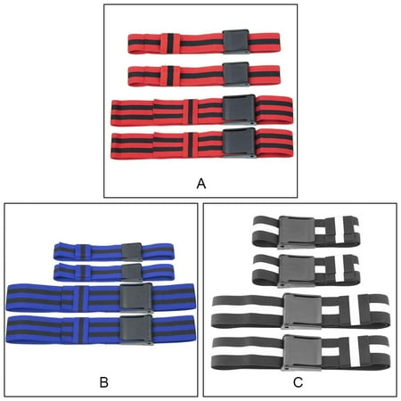 2 Pairs Blood Flow Restriction Bands Leg BFR BFR Occlusion Bodybuilding ...