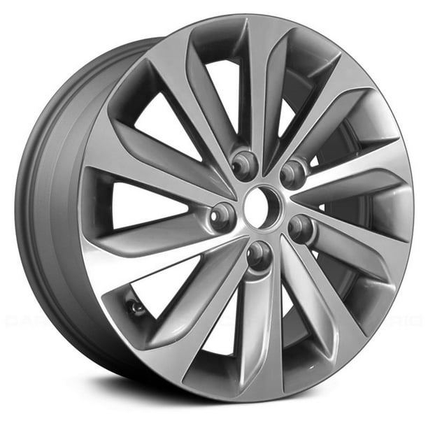 Aluminum Wheel Rim 17 Inch for Hyundai Sonata 2015-2017 5 Lug 115mm 10 ...