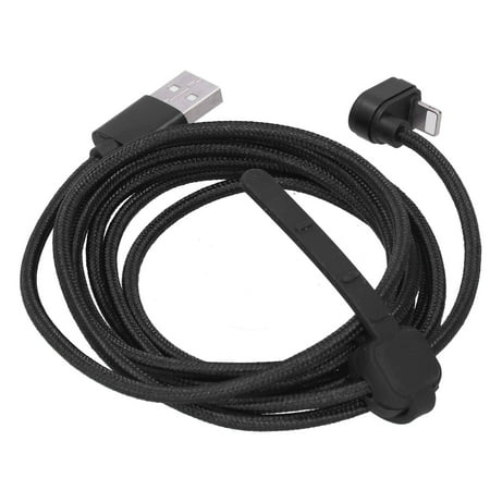 Data Cable For Iphones Nylon Braided Data Cord Right Angle Cable For ...