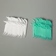 RAWUATEY 90Pcs Twin-Line Dental Floss Picks Advanced Whitening and Dual ...