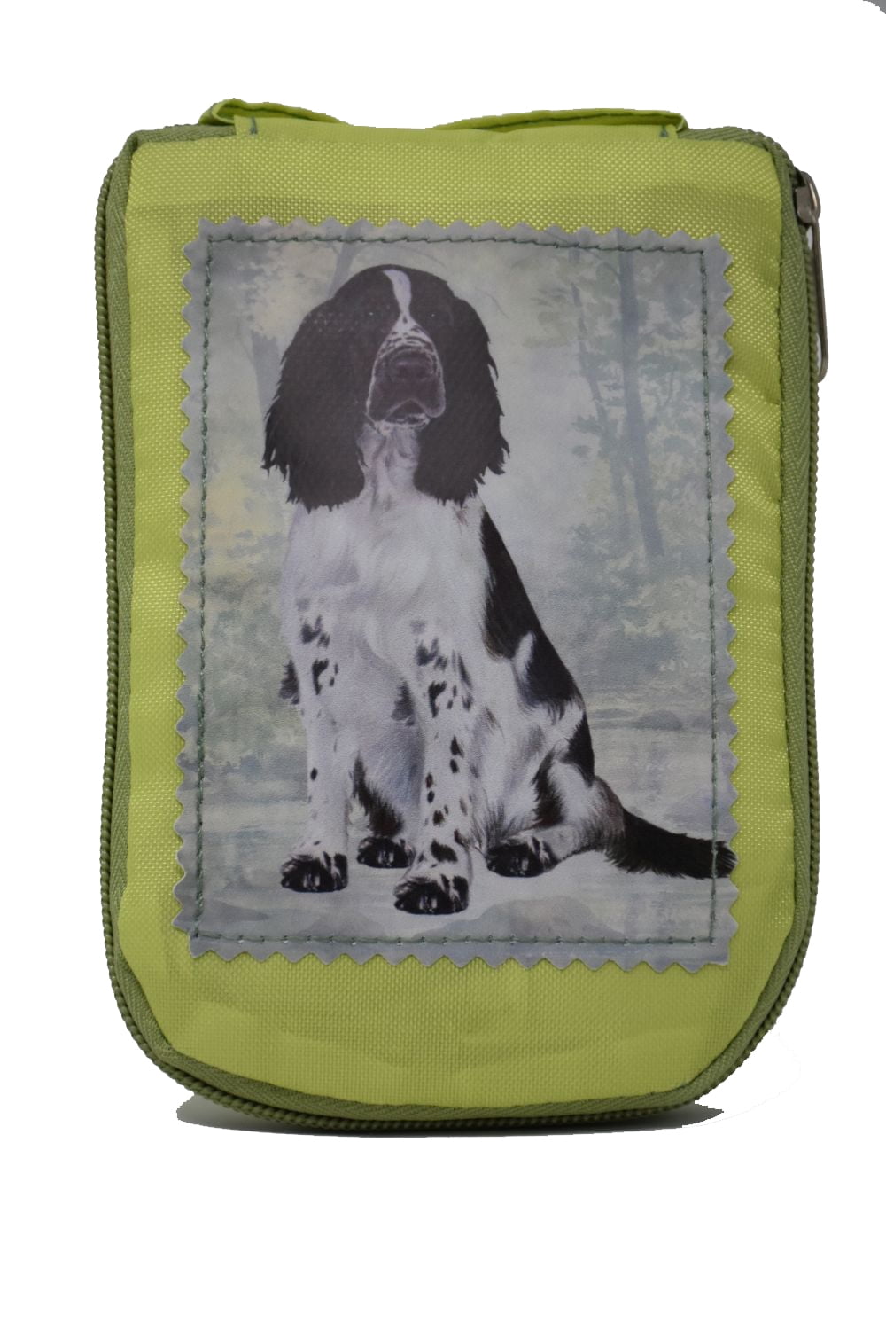 Springer Spaniel Foldable Tote Bag - Waterproof - Zippered Market Tote ...