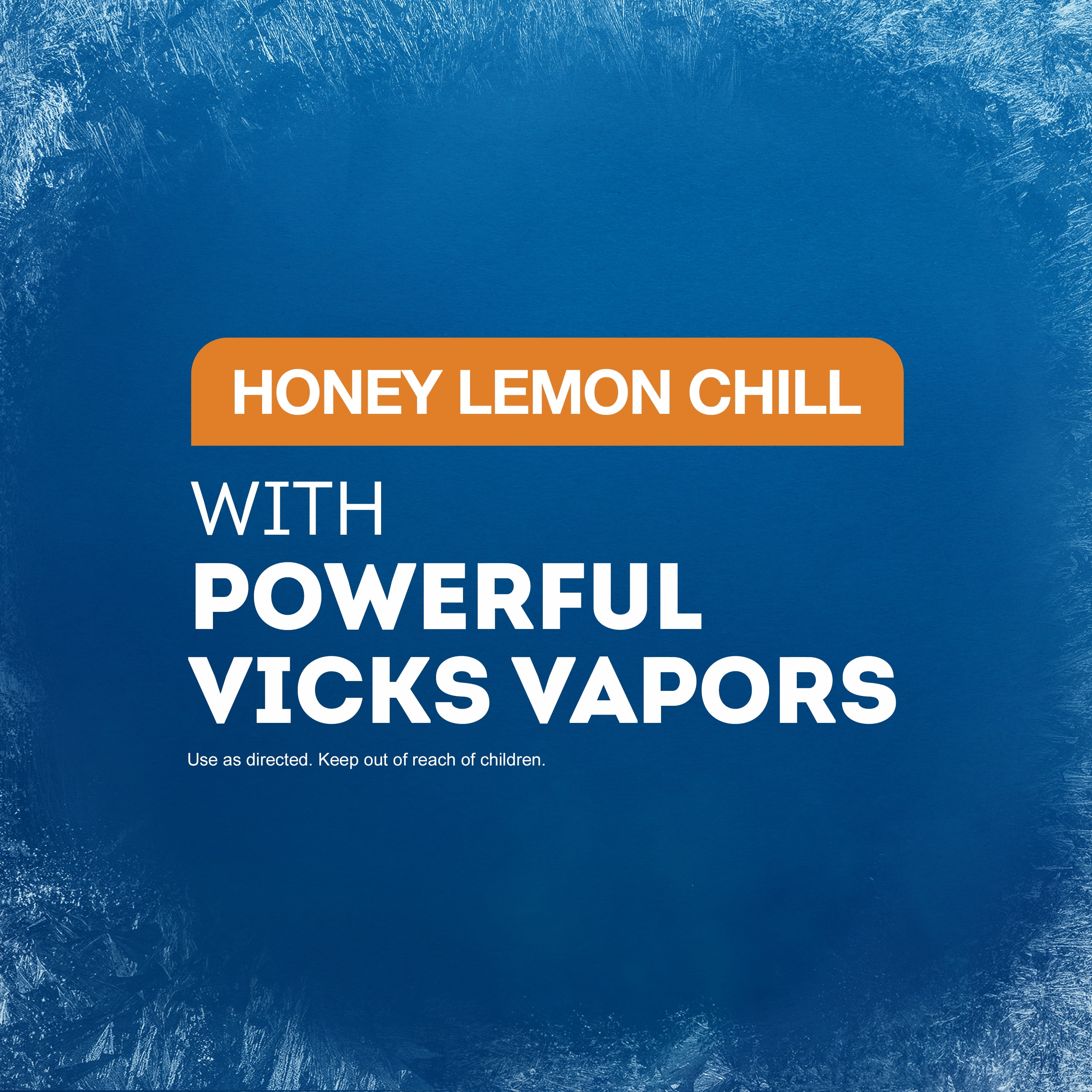 Vicks VapoCOOL SEVERE Medicated Lozenges, Honey Lemon Chill, 18 Drops ...