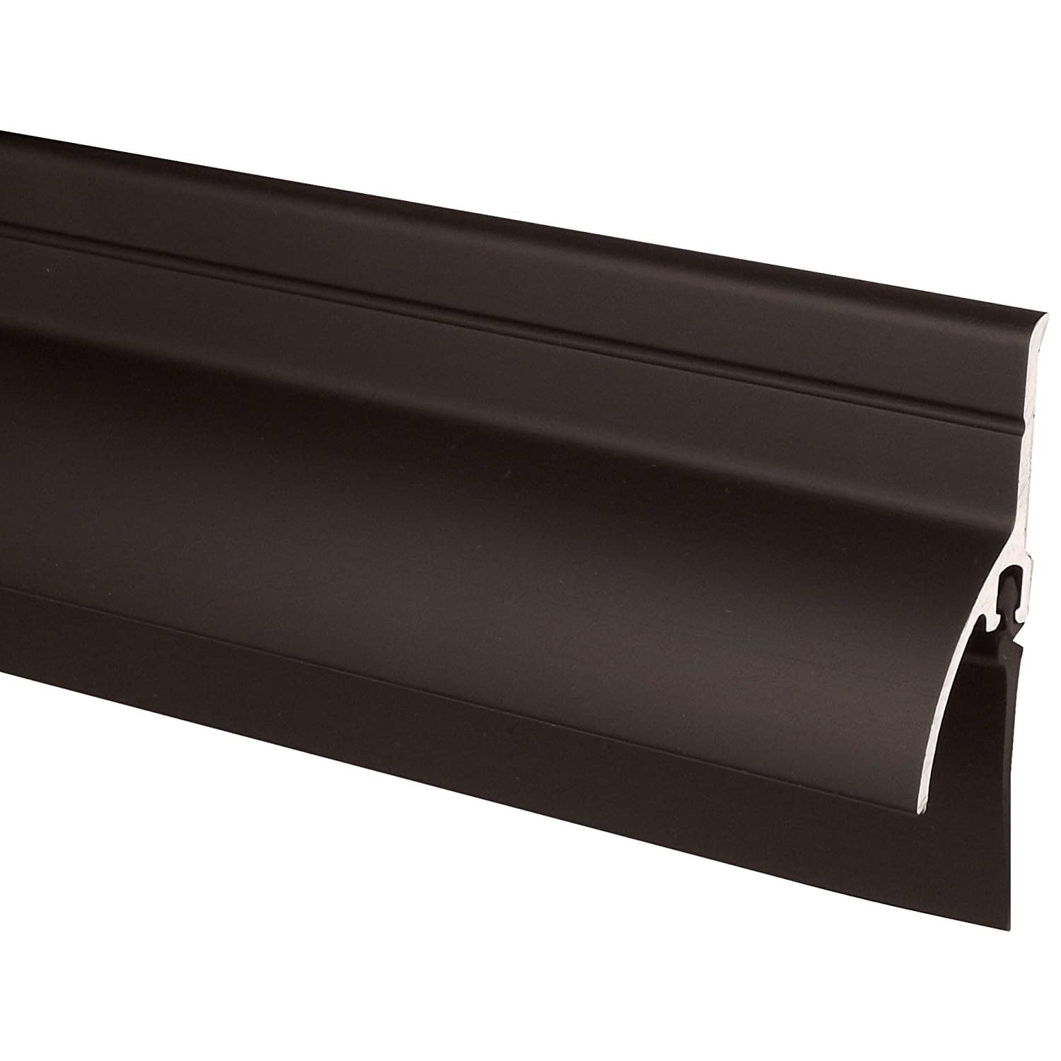 HTYSUPPLY - 345DV36 Door Bottom Sweep with Rain Drip, Dark Bronze ...