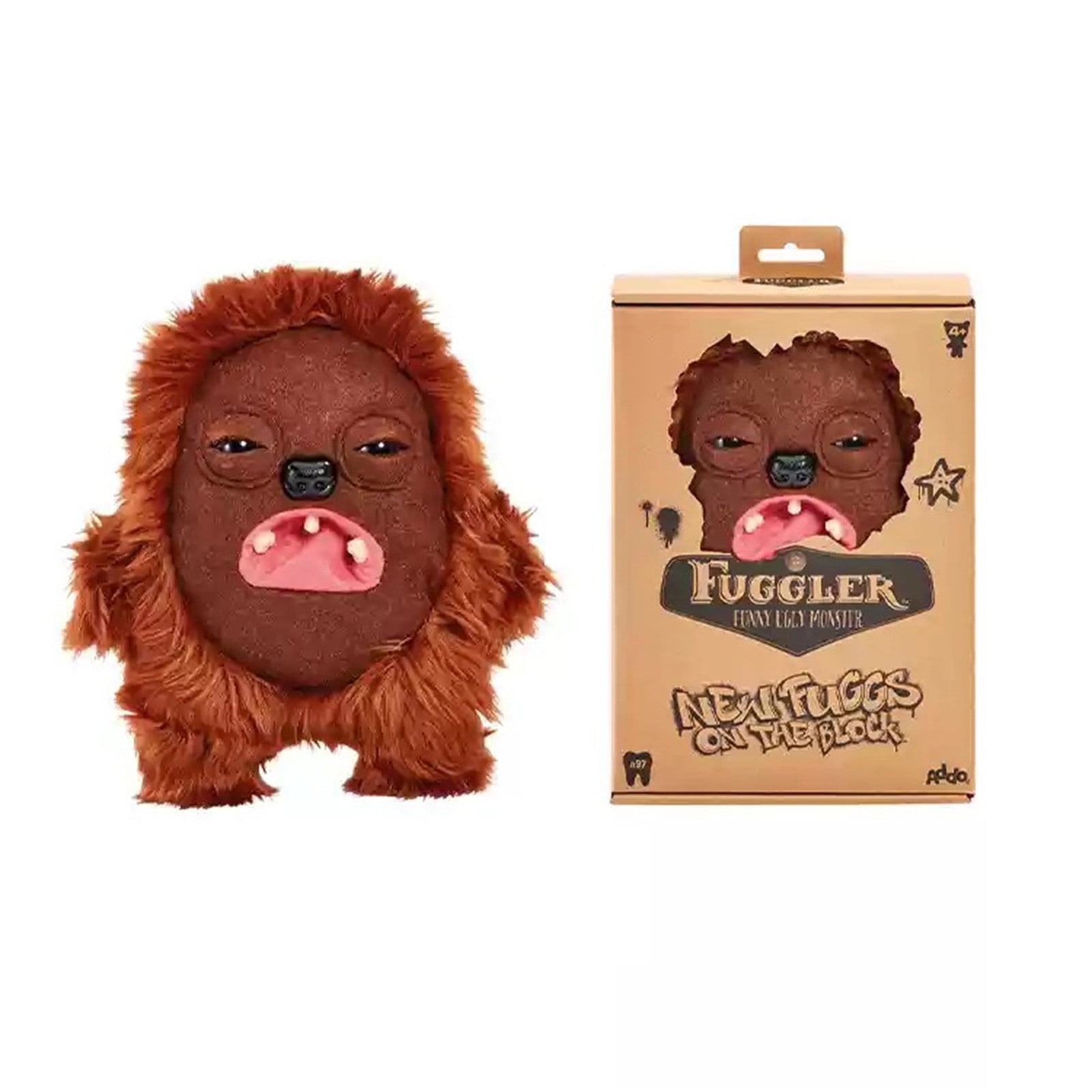HIXOWIA Fuggler Funny Ugly Monster Street Fugg, 9" Fugglers Plush Toys ...
