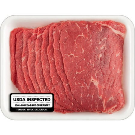 Beef Thin Cut Bottom Round Steak, 1-2 lbs - Walmart.com