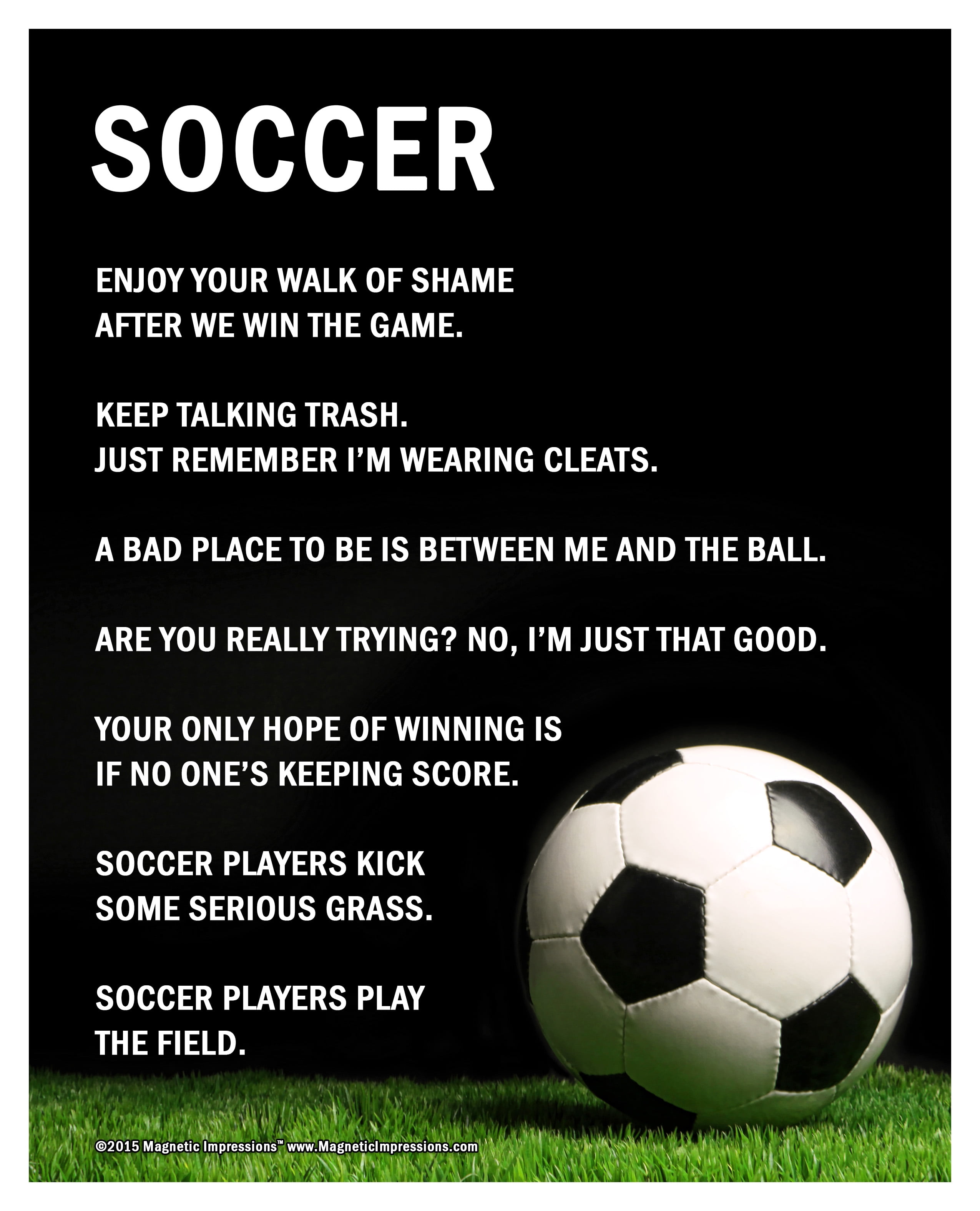 Soccer Sayings For Posters