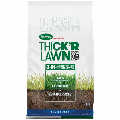 Click here for Scotts Turf Builder Thick R Lawn Seed + Fertilizer... prices