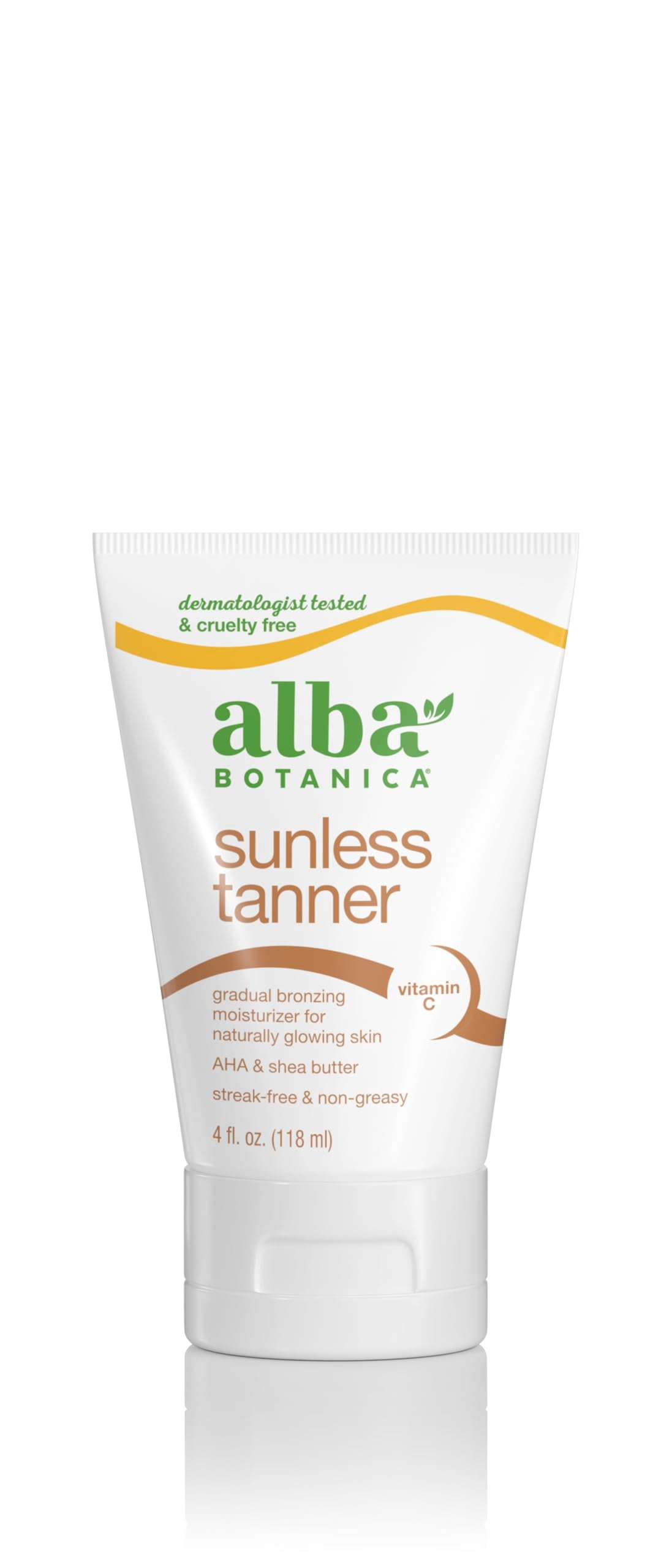 Alba Botanica Sunless Tanner Hidratante bronceador gradual con vitamina ...