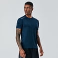 Ceisia Men's Big & Tall Reflective Detail Quick Dry Athletic T Shirt ...