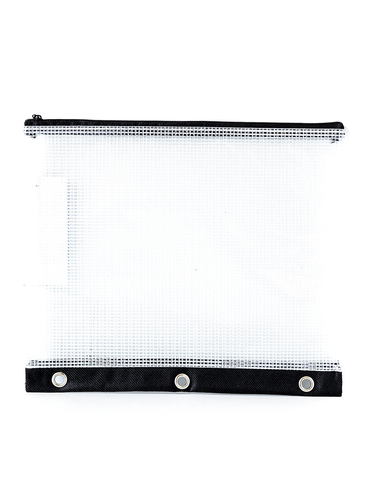Mesh-Reinforced Vinyl Bags 3-Ring Binder Case, 8.5 in. x 11 in. (pack ...