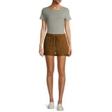 Time and Tru Women's Knit Shorts - Walmart.com