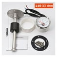 52mm Water Level Gauge With Red Light 240-33ohm Water Tank Level ...