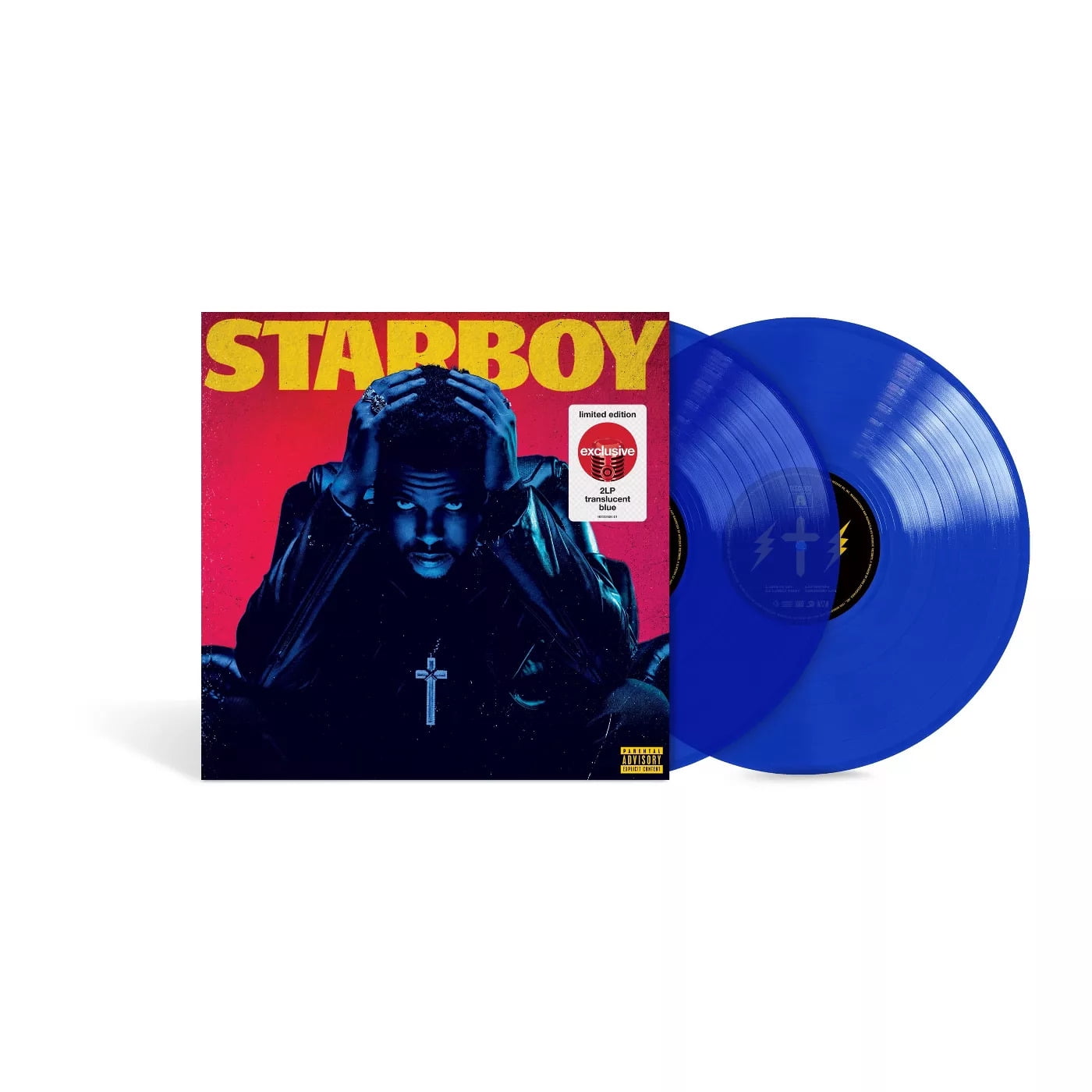 The Weeknd - Starboy Exclusive Translucent Blue Vinyl - Walmart.com
